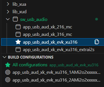 Using VS Code with other XMOS Application Notes - XMOS XTC Tools v15.3